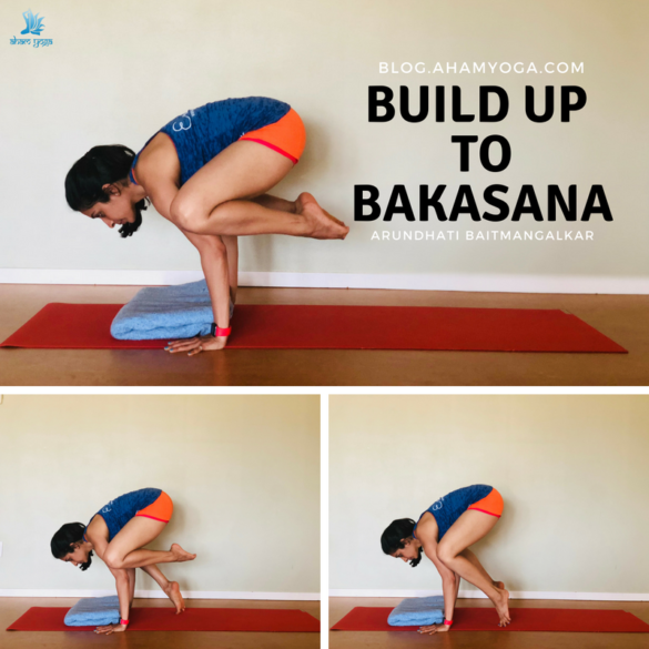 Build up to Bakasana (crow pose) - Aham Yoga Blog
